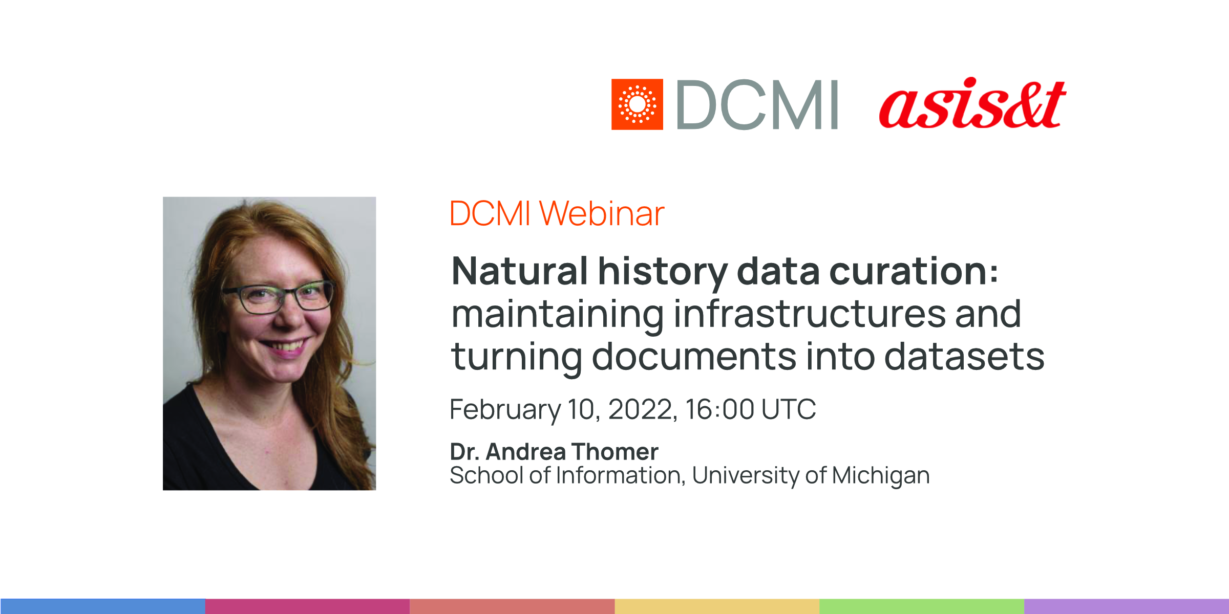DCMI: Webinar - Natural history data curation: maintaining infrastructures and turning documents ...