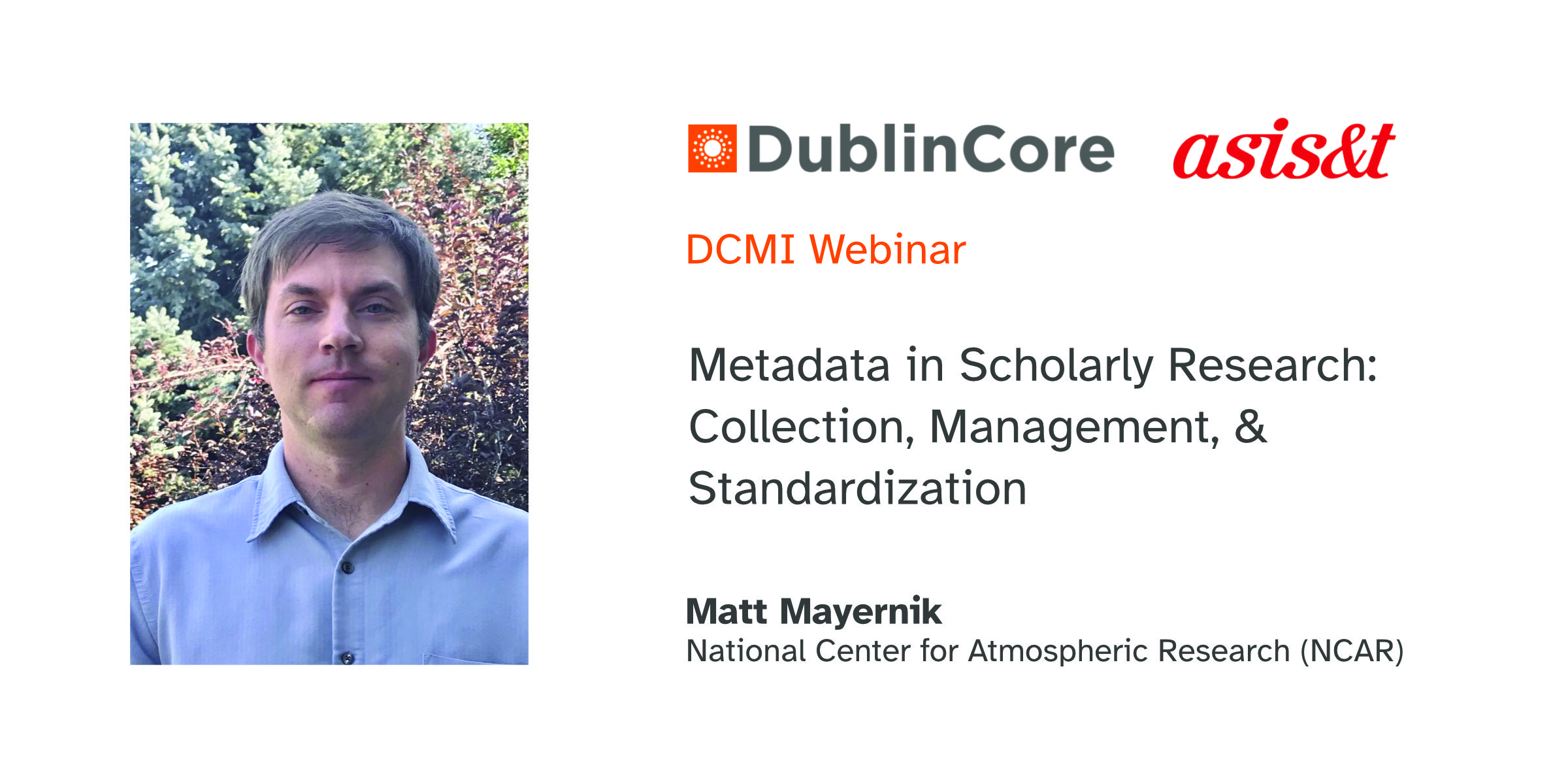 DCMI: Metadata in Scholarly Research: Collection, Management, and Standardization